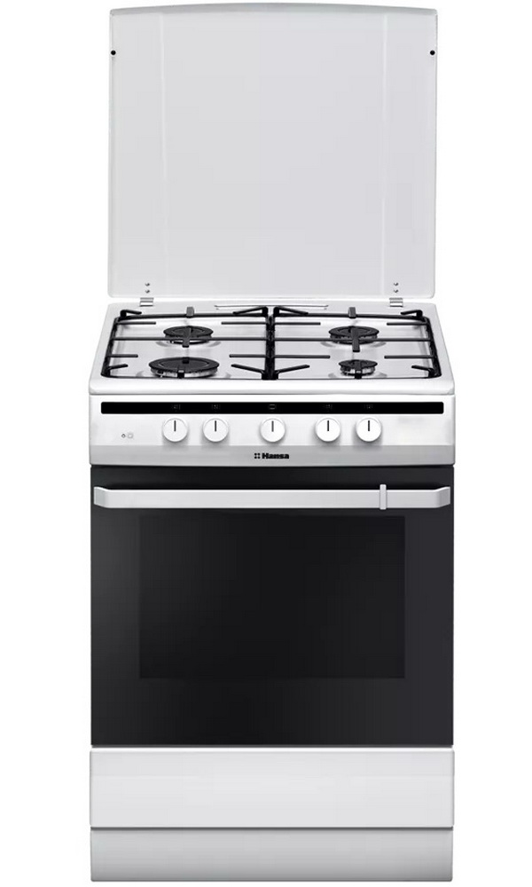 Плита газовая Hansa FCGW61000 с крышкой - купить в Донецке | интернет ...
